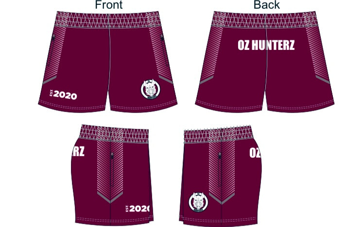 Footy Shorts Oz Hunterz – Oz Hunterz